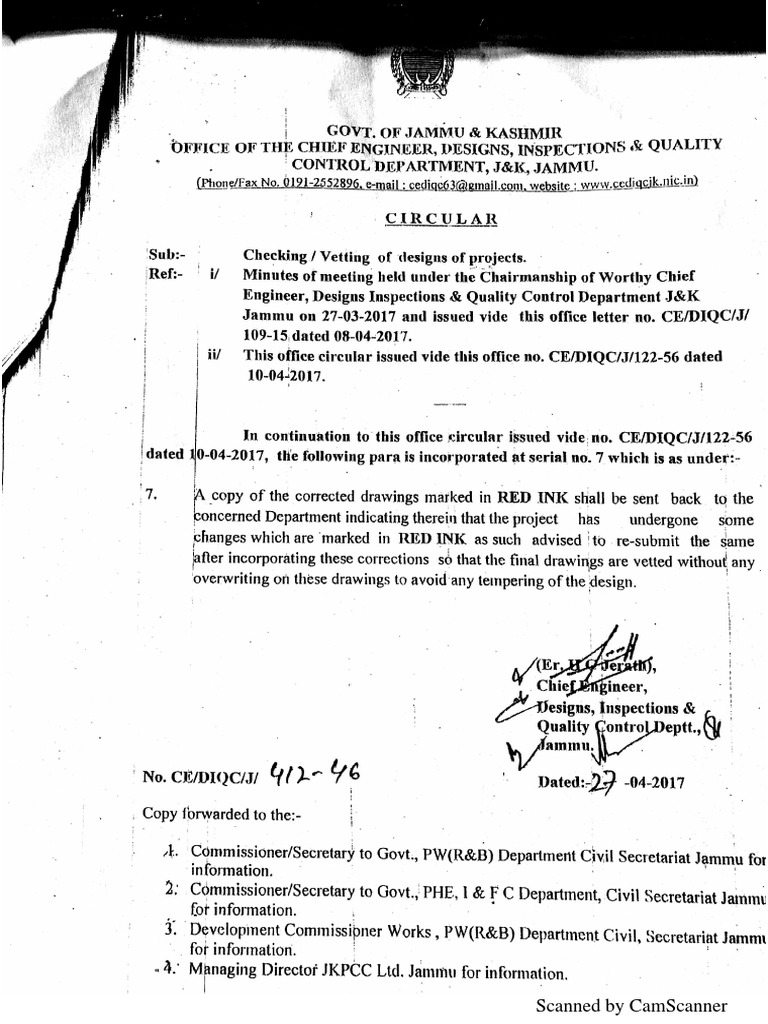 Circular Copy For Remake of Drawings | PDF