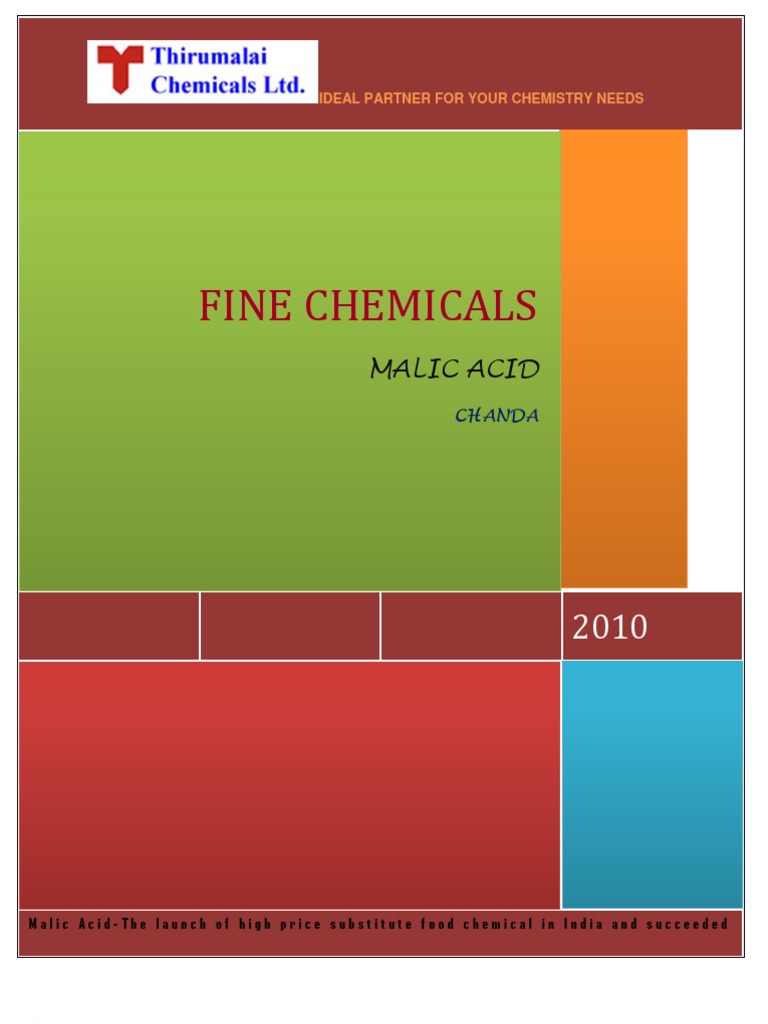 Fine Chemicals of Thirumalai Chemicals Ltd. | PDF | Polyethylene ...
