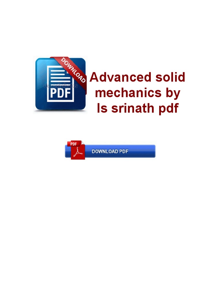 Advanced Mechanics of Solids PDF Download | PDF | Windows 10 ...