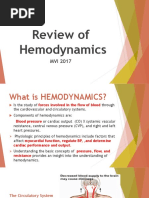 Normal Hemodynamic Parameters Overview | PDF | Blood Pressure | Diastole