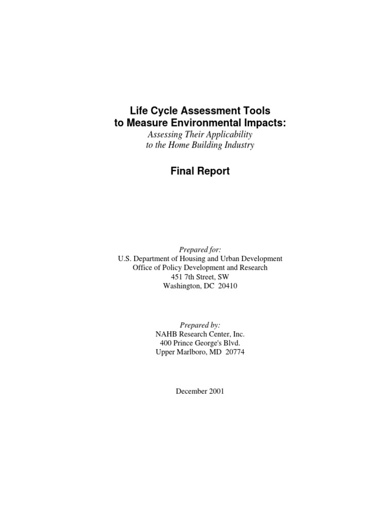 Life Cycle Assessment Tools | PDF | Life Cycle Assessment | Data Analysis