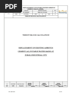 Thrust Block Design and Calculations | PDF | Fluid Dynamics | Force
