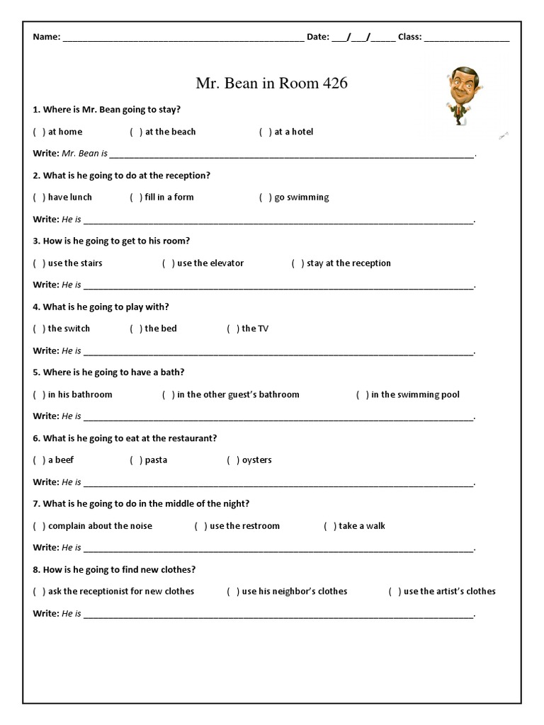 MR Bean in Room 426 | PDF