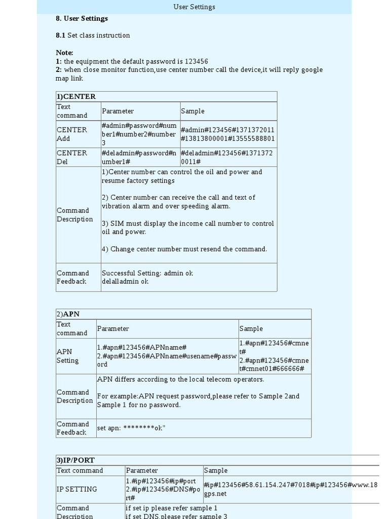 Comando Gps | PDF | Technology & Engineering