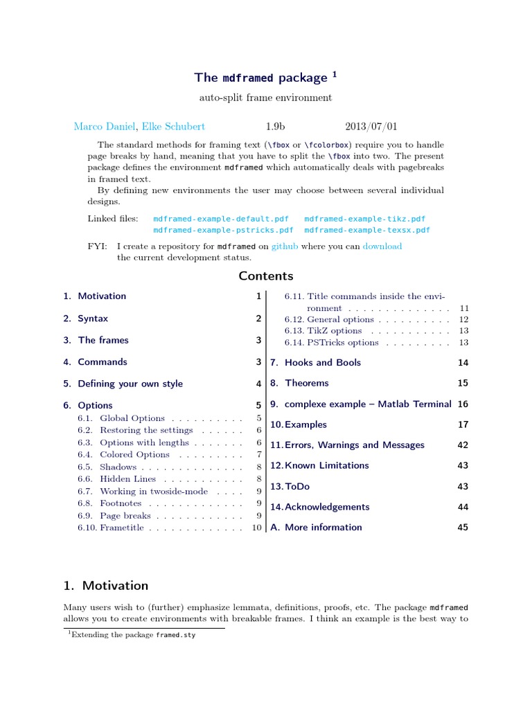 Mdframed PDF | PDF | Ordinary Differential Equation | Sine