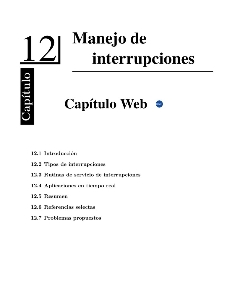 Manejo de Interrupciones | Descargar gratis PDF | Microcontrolador | Arduino