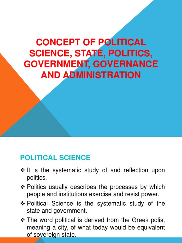 Basis Concept of Political Science | PDF | Monarchy | Separation Of Powers