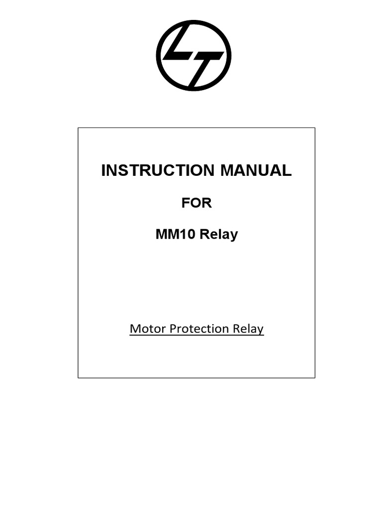 Mm10 Manual | PDF | Relay | Heat Capacity