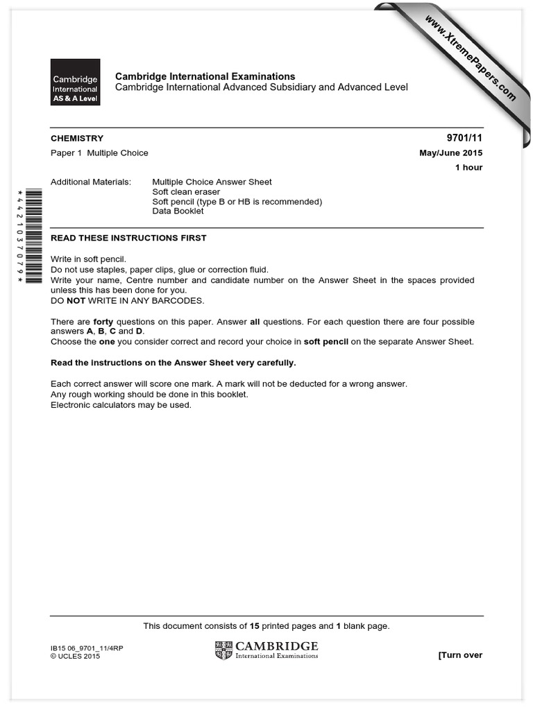 9701_s15_qp_11.pdf | Redox | Hydrogen