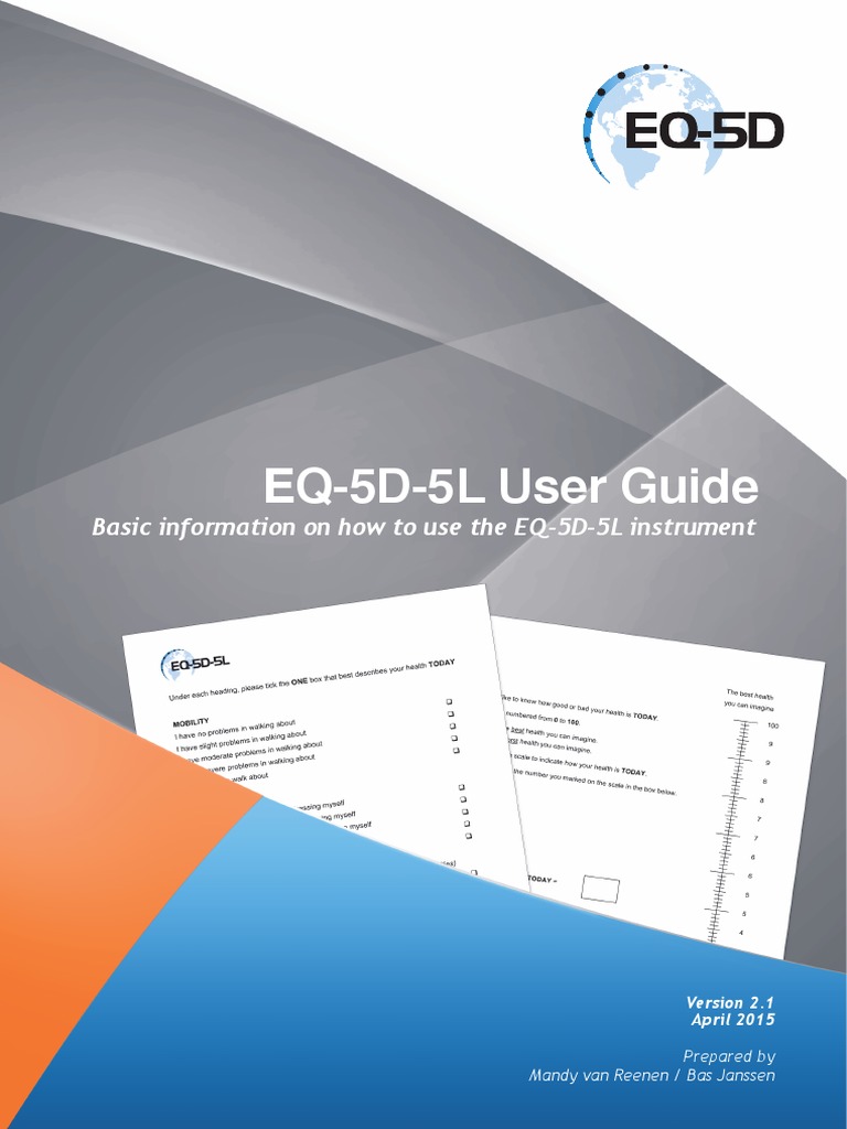 EQ-5D-5L_UserGuide_2015 | Quality Of Life | Health Care