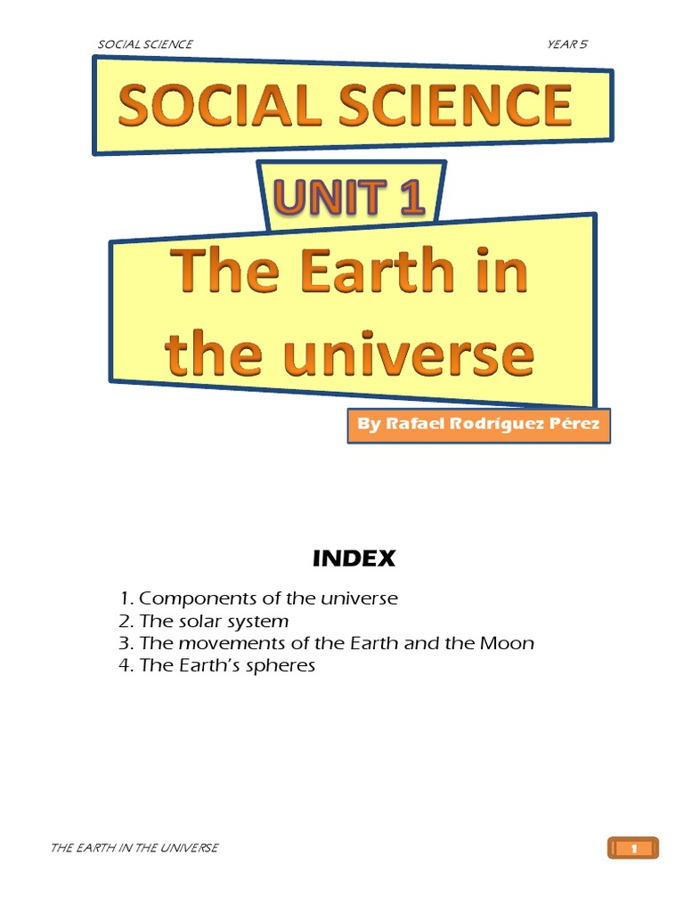 Earth and Universe: Year 5 Social Science | PDF | Planets | Solar System