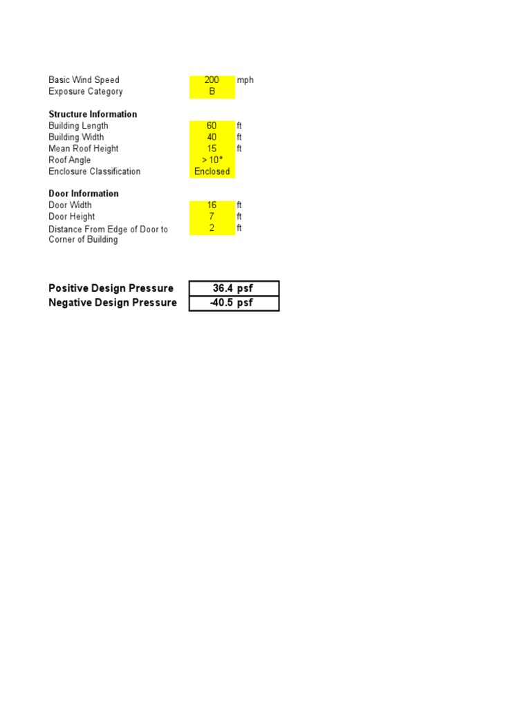 Structural Wind Load Analysis | PDF