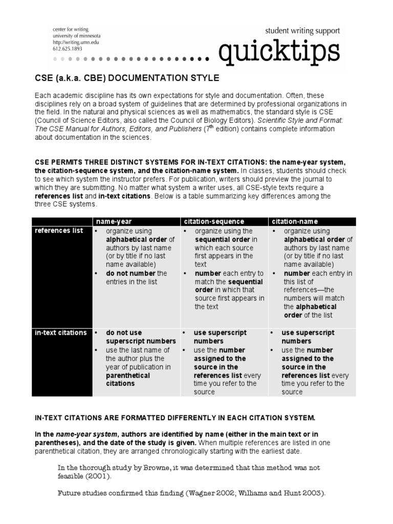 Cse | PDF | Citation | Writing