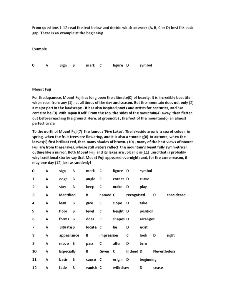 Mount Fuji Part1 | PDF