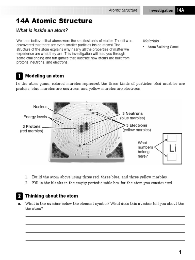 Questions Periodic Table | PDF | Atoms | Chemical Elements