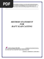 Method Statement For Pile Chipping and Capping Beam: Vascon Engineers ...