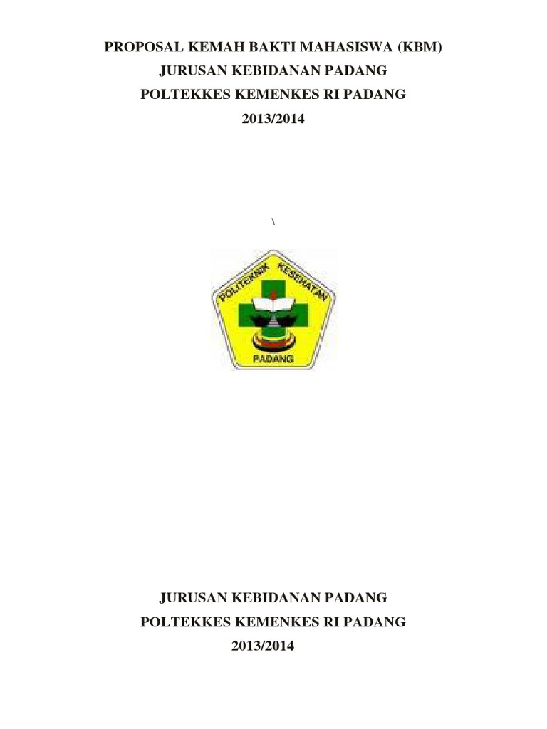 Proposal KBM 2013 HMP | PDF