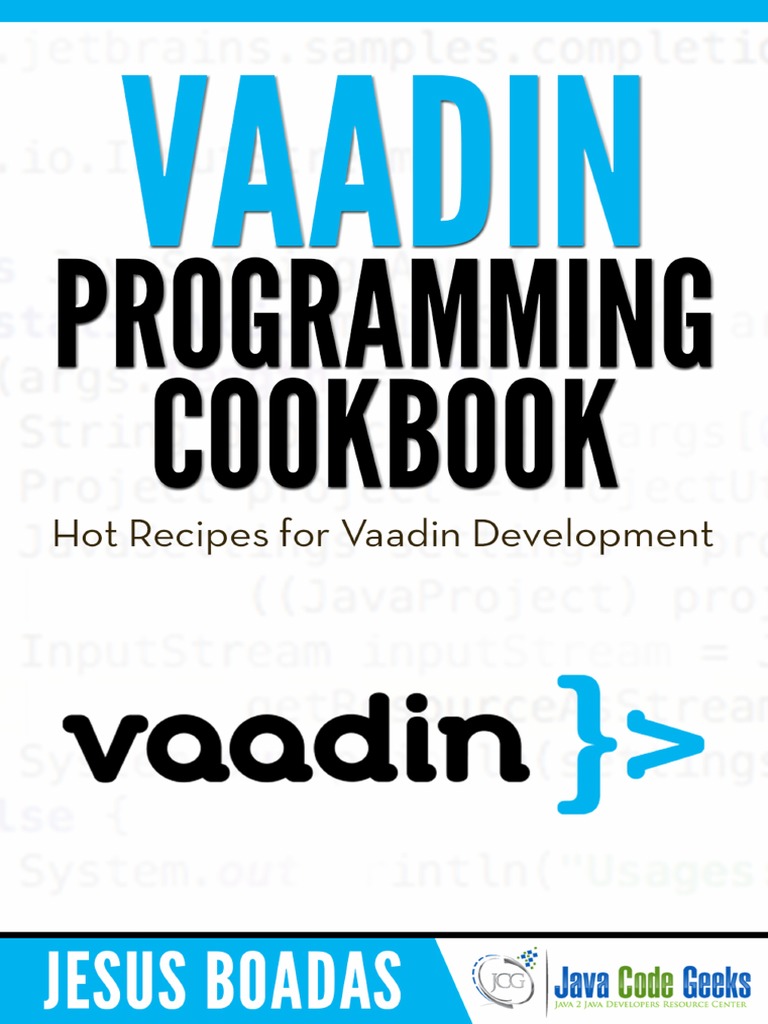 Vaadin Programming Cookbook PDF | PDF | Java Servlet | Java Script
