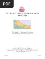 Nepal National Building Code NBC 205 | PDF | Brick | Concrete