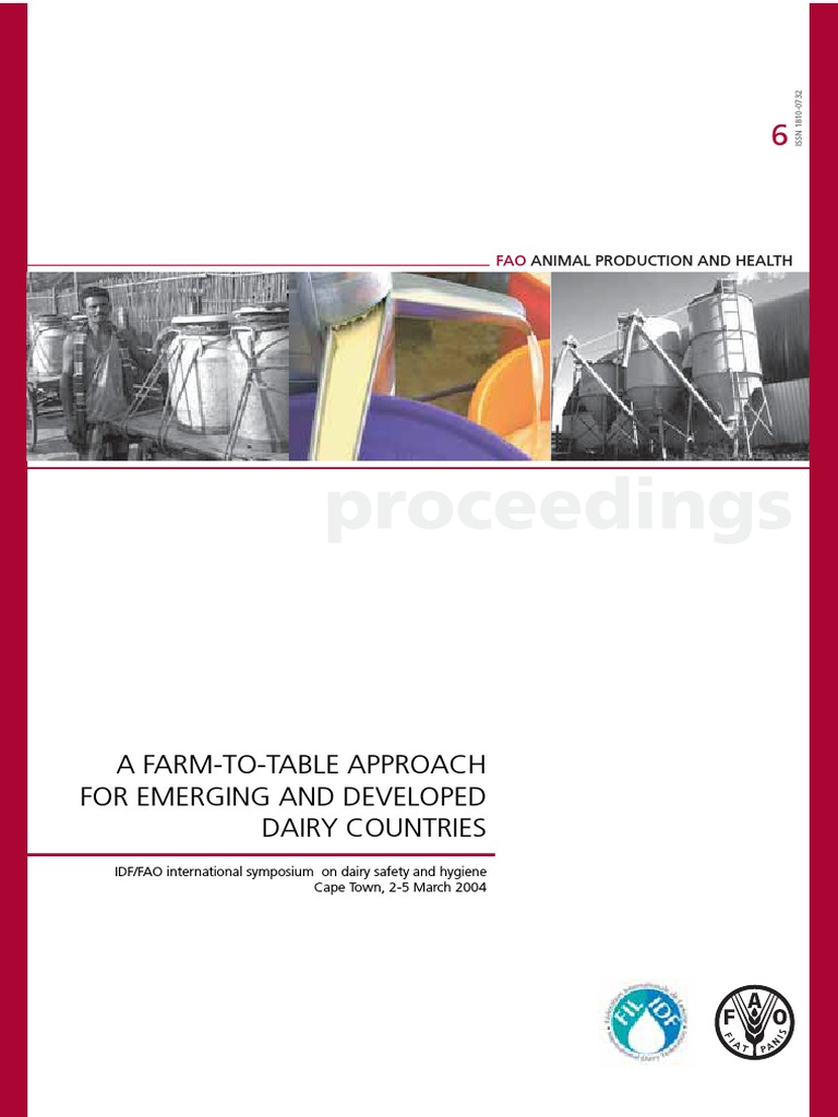 A Farm To Table Approach FAO | PDF | Food Safety | Foods