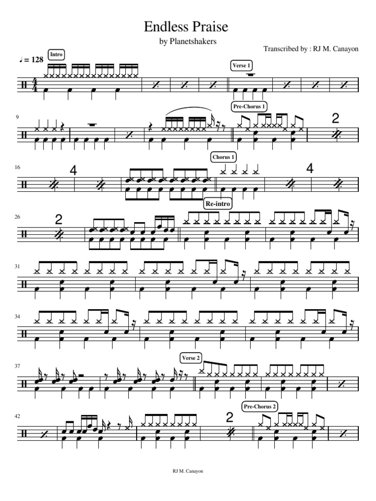 Endless Praise by Planetshakers | PDF