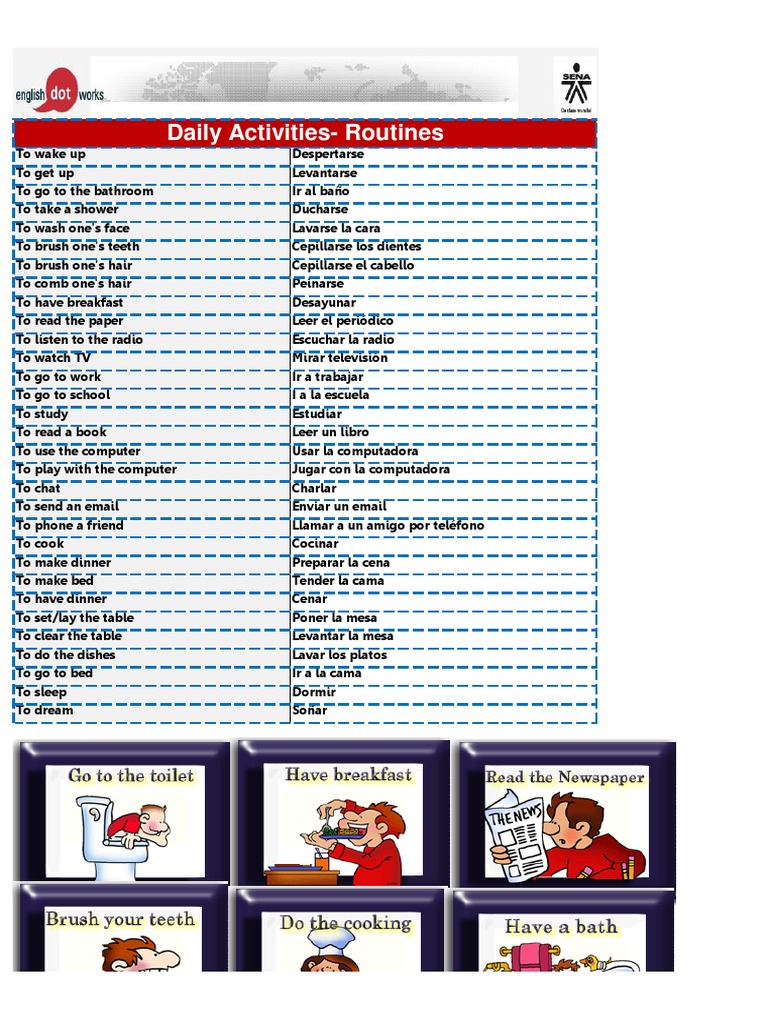 Daily Routines | PDF