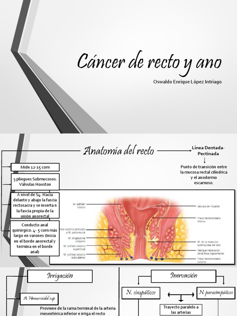 Actual Cáncer de Recto y Ano | PDF | Cáncer colonrectal | Cáncer