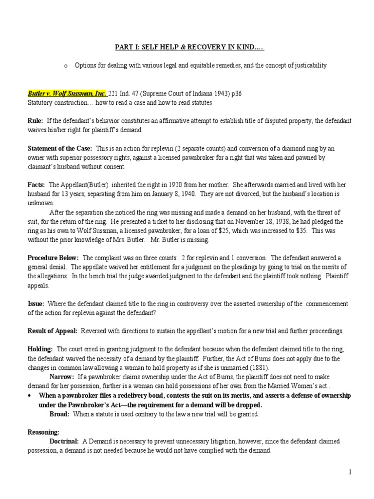 Stotsky Elements Outline | PDF | Damages | Negligence