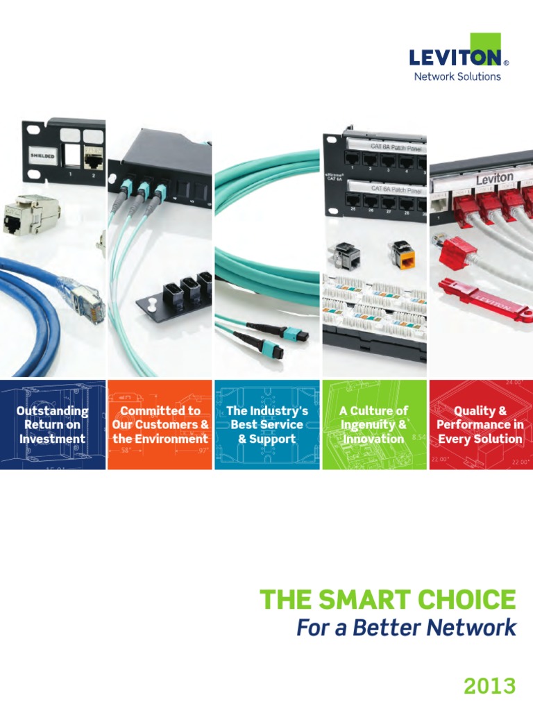 Catalogo de Leviton | Download Free PDF | Data Center | Cable Television