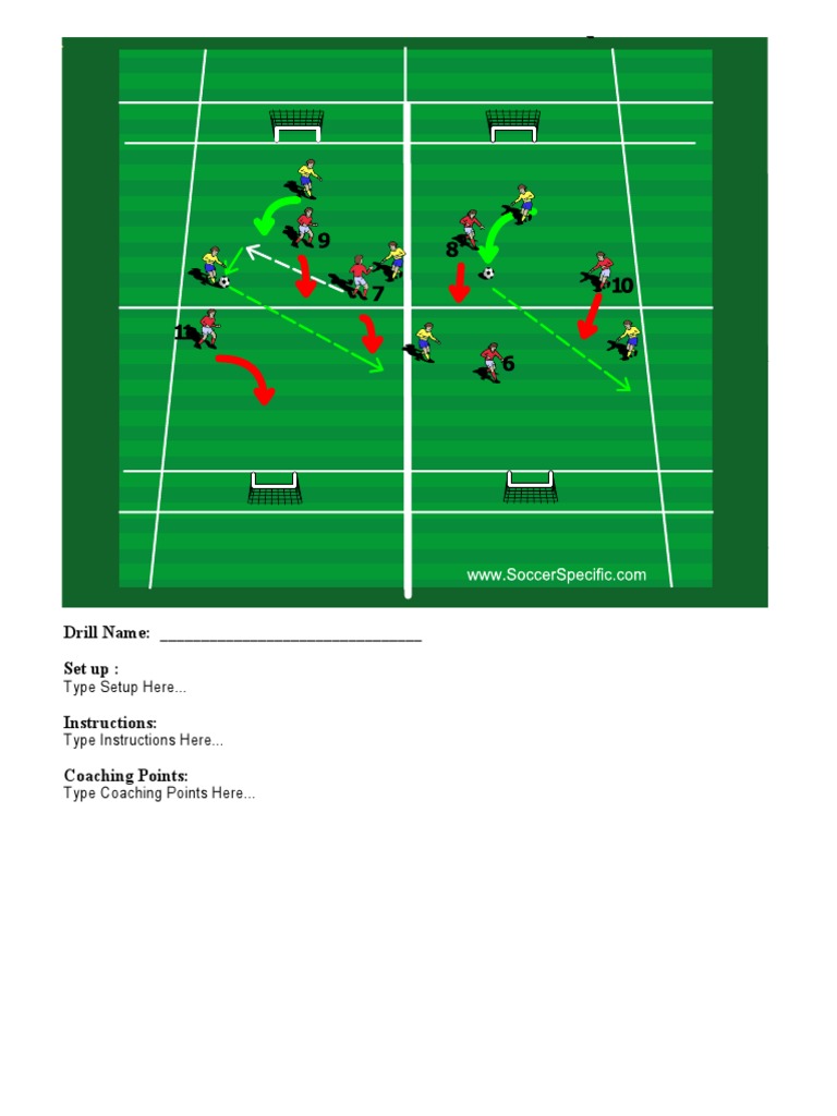 Drill Name: Setup: Instructions: Coaching Points | PDF