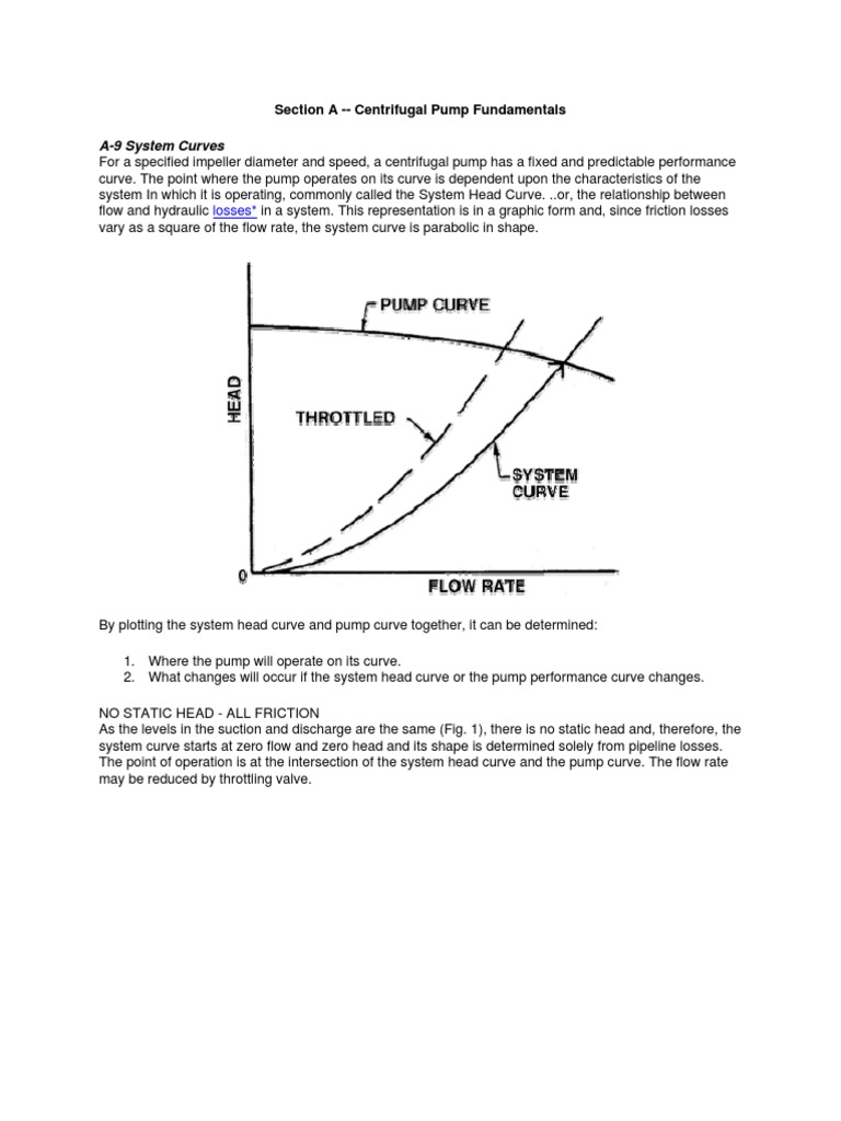 System Curves Goulds Pumps ...pdf | Pump | Friction