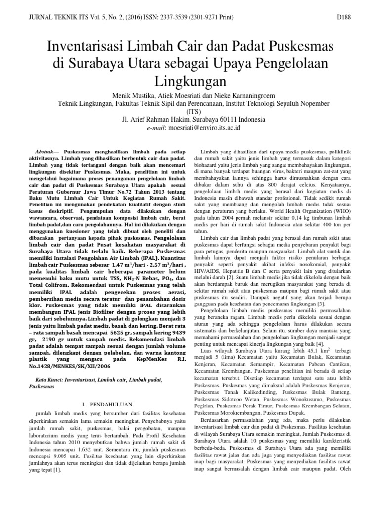 Pengolahan Limbah Padat | PDF | Sains & Matematika