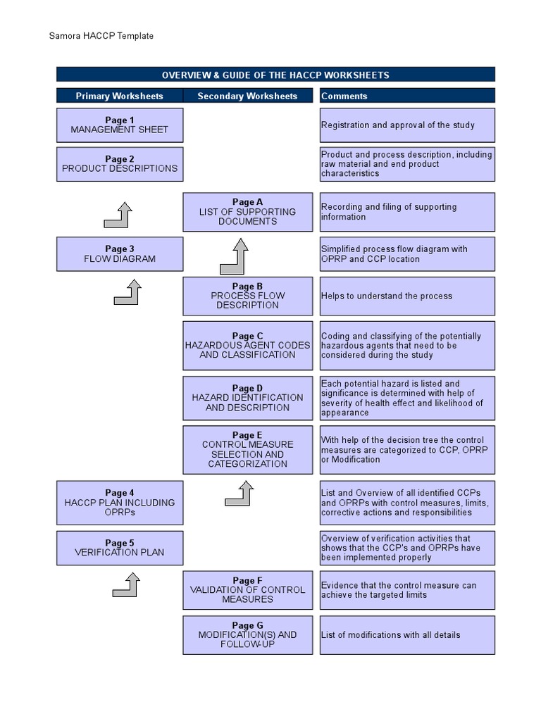 HACCP Template | PDF | Boiler | Hazards
