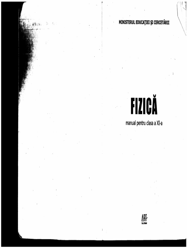 Manual Fizica CL 11 PDF | PDF