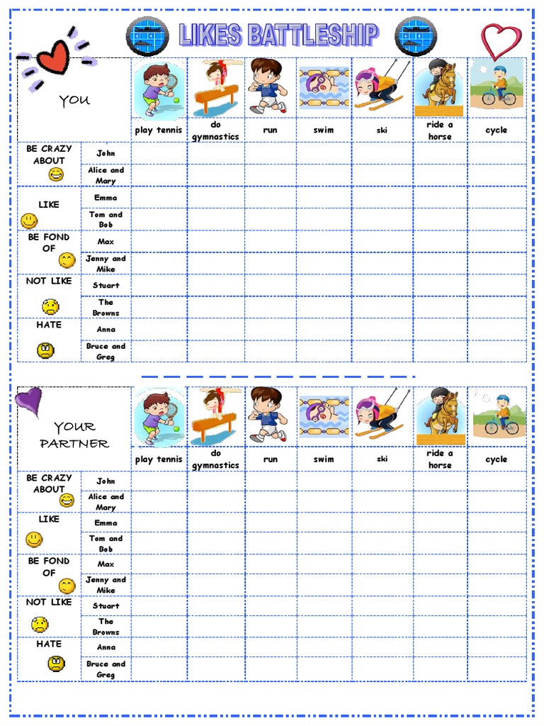 Likes Battleship Game PDF | PDF
