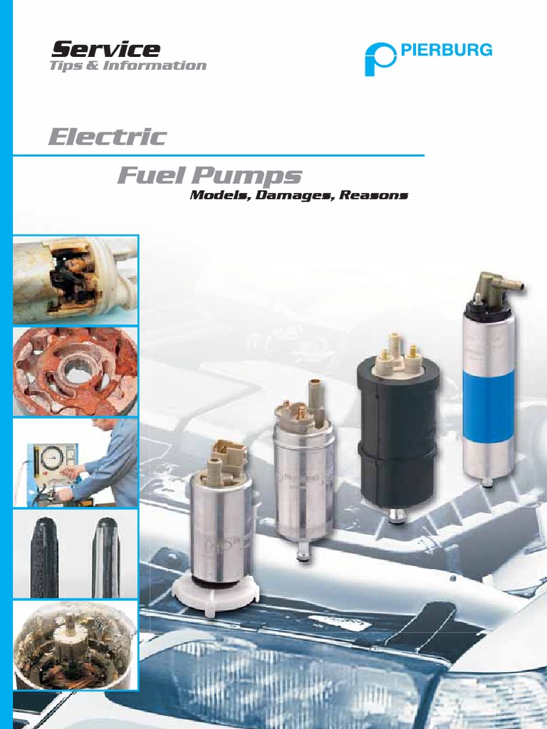 Pierburg-Fuel Pump Product Info PDF | PDF | Pump | Internal Combustion ...