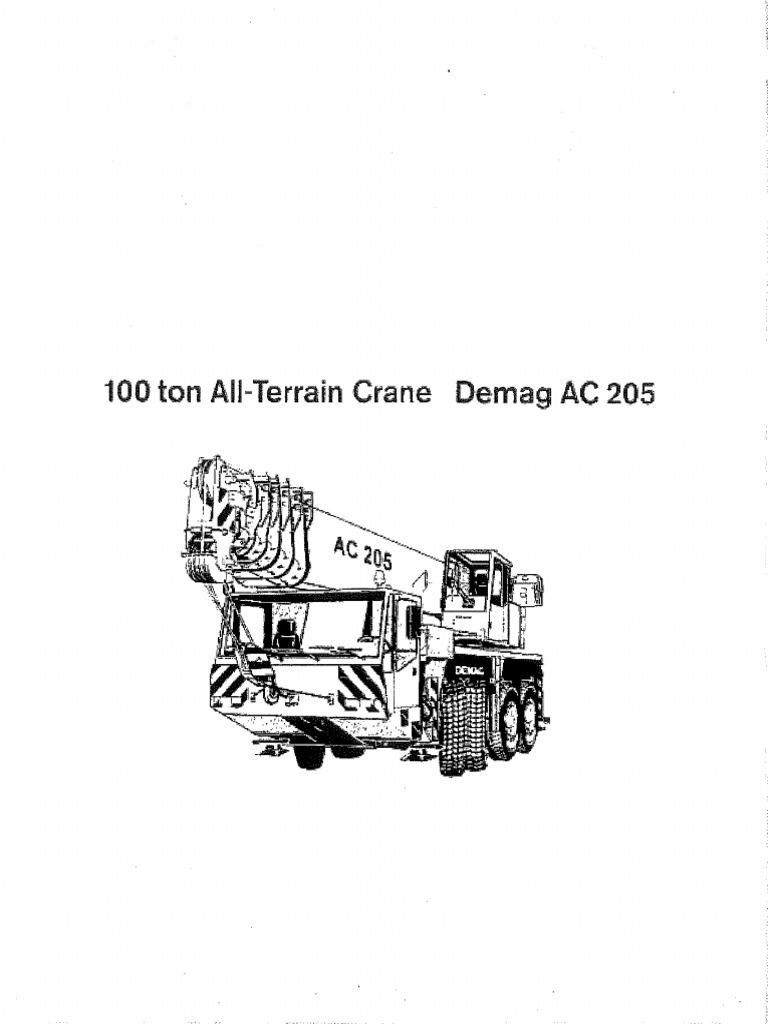 Demag AC205 | PDF