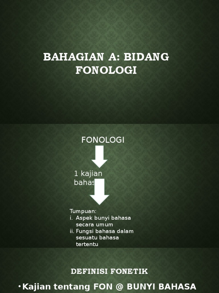 Fonologi Konsep | PDF