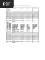 Contoh Dari Program BK Tahunan, Semesteran, Bulanan, Mingguan, Dan ...