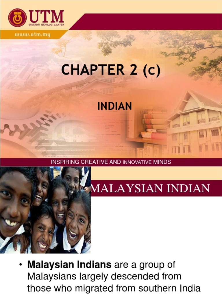 Chapter 2 (C) - Indian | PDF | Malaysia | South Asia