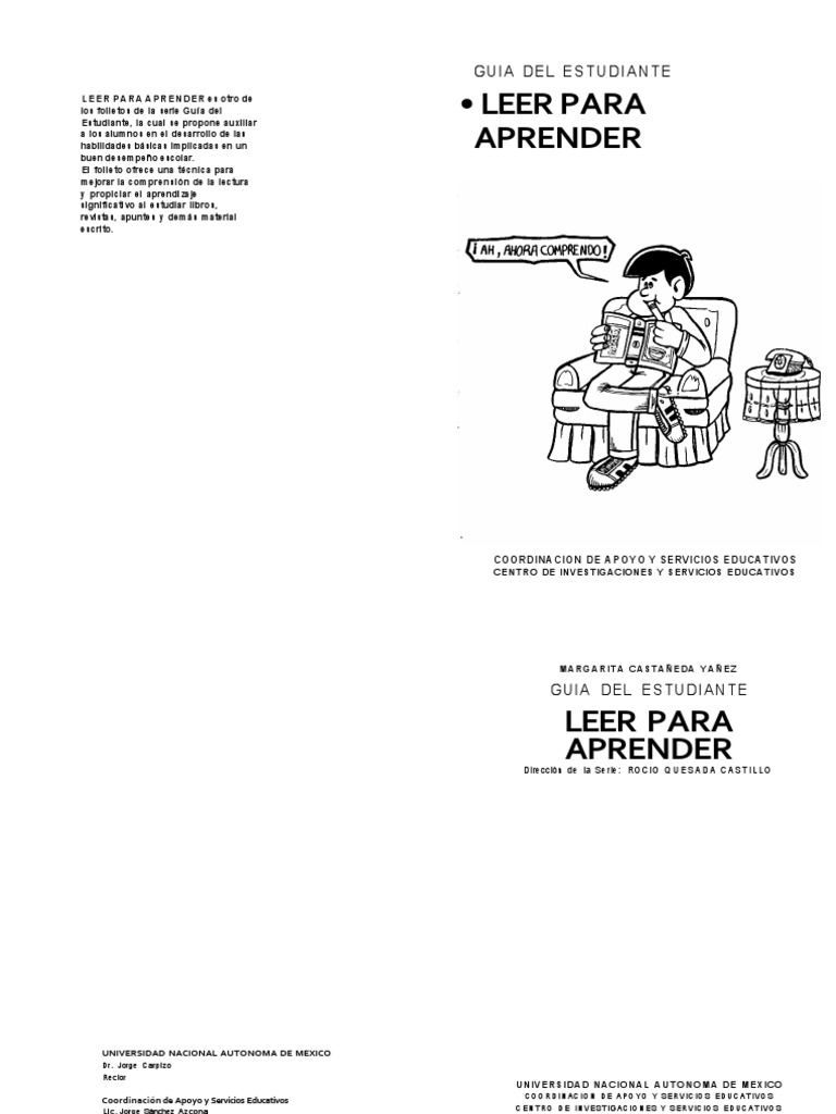 Leer para Aprender PDF | PDF | Lectura (proceso) | Traducciones