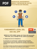 Tabla EPP NOM 017 STPS 2008 | PDF