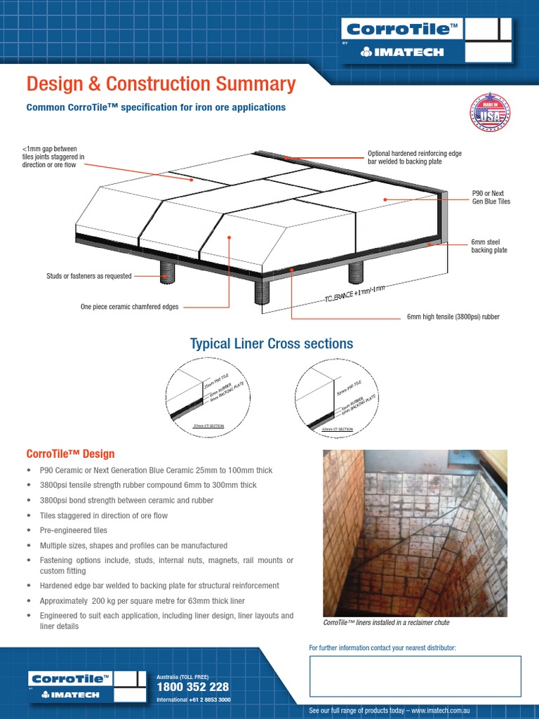 120 CorroTile Flyer WEB RE0914 PDF | PDF | Structural Steel | Engineering