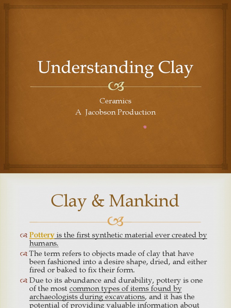 High School Clay For Weebly | PDF | Pottery | Crafts