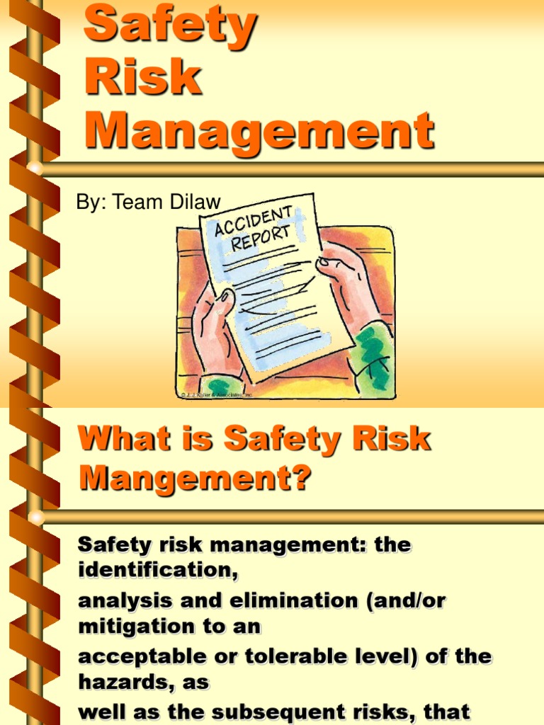 Safety Risk Management | Risk | Risk Management