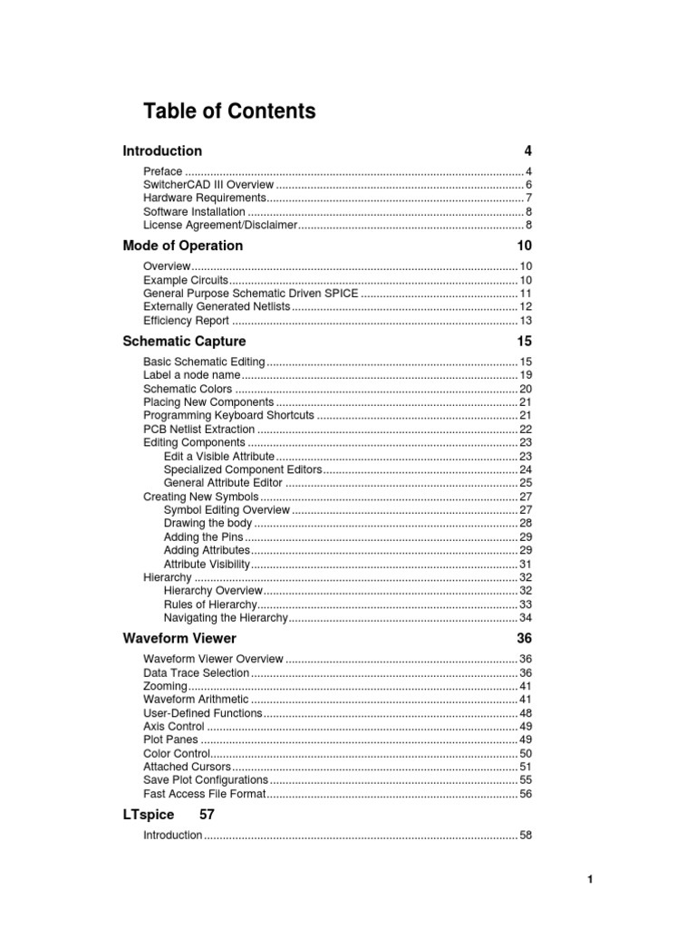 LTspice Users Guide | PDF | Spice | Electronic Circuits