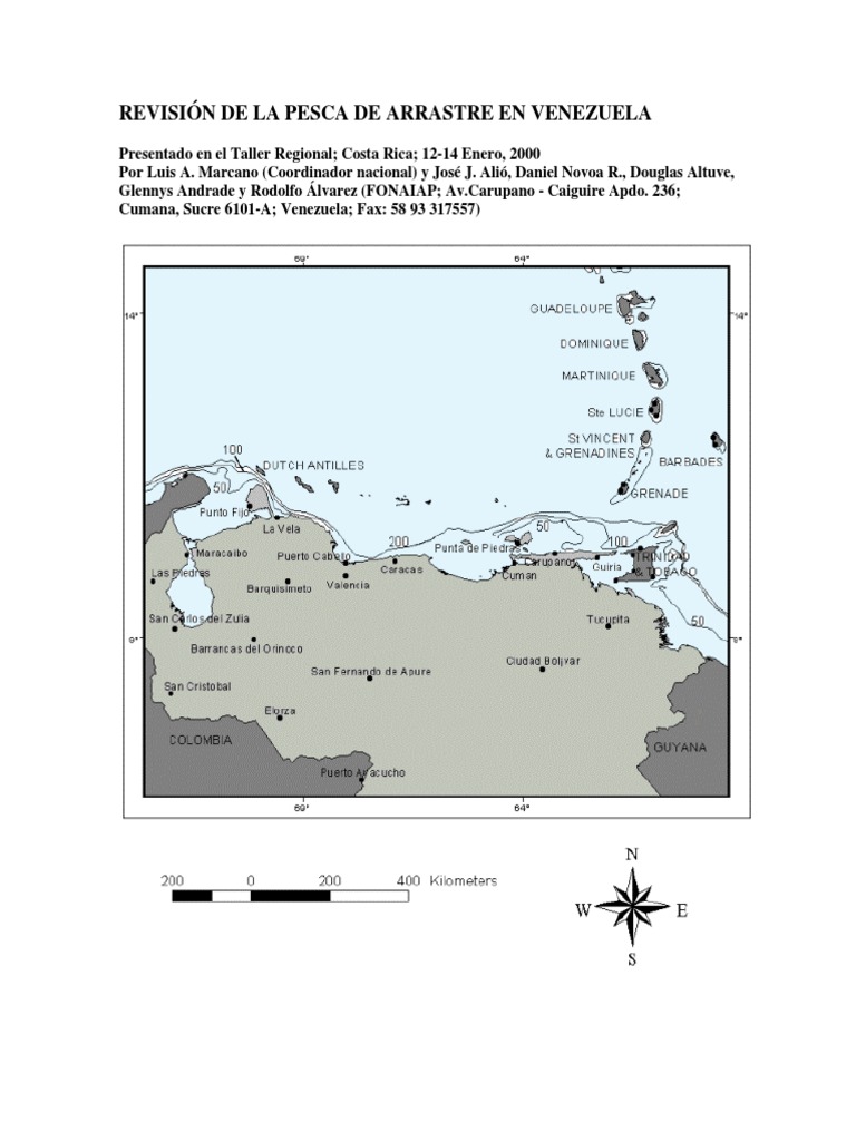 Revisión de La Pesca de Arrastre en Venezuela | PDF | Fishery | Venezuela
