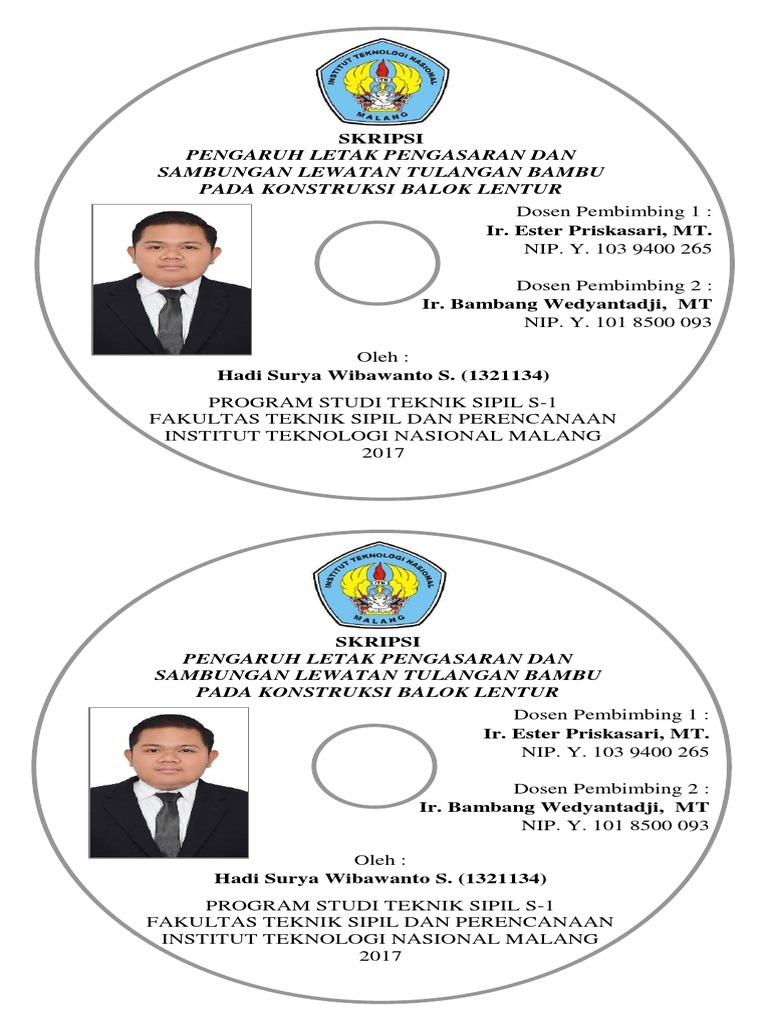 Cover CD SKRIPSI | PDF