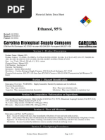 Water Material Safety Data Sheet | PDF | Toxicity | Biodegradation