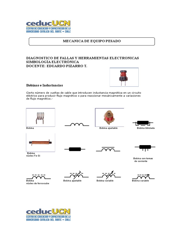 Simbologia Electronica, Guia No 1 Control Automatico | PDF | Relé ...